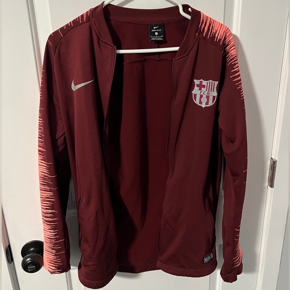Authentic Nike Fc Barcelona Training Jacket - Gem